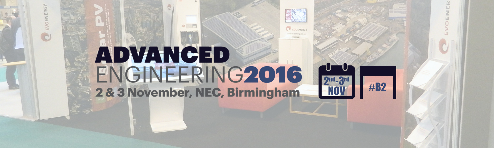 Visit EvoEnergy at the 2016 Advanced Engineering Event