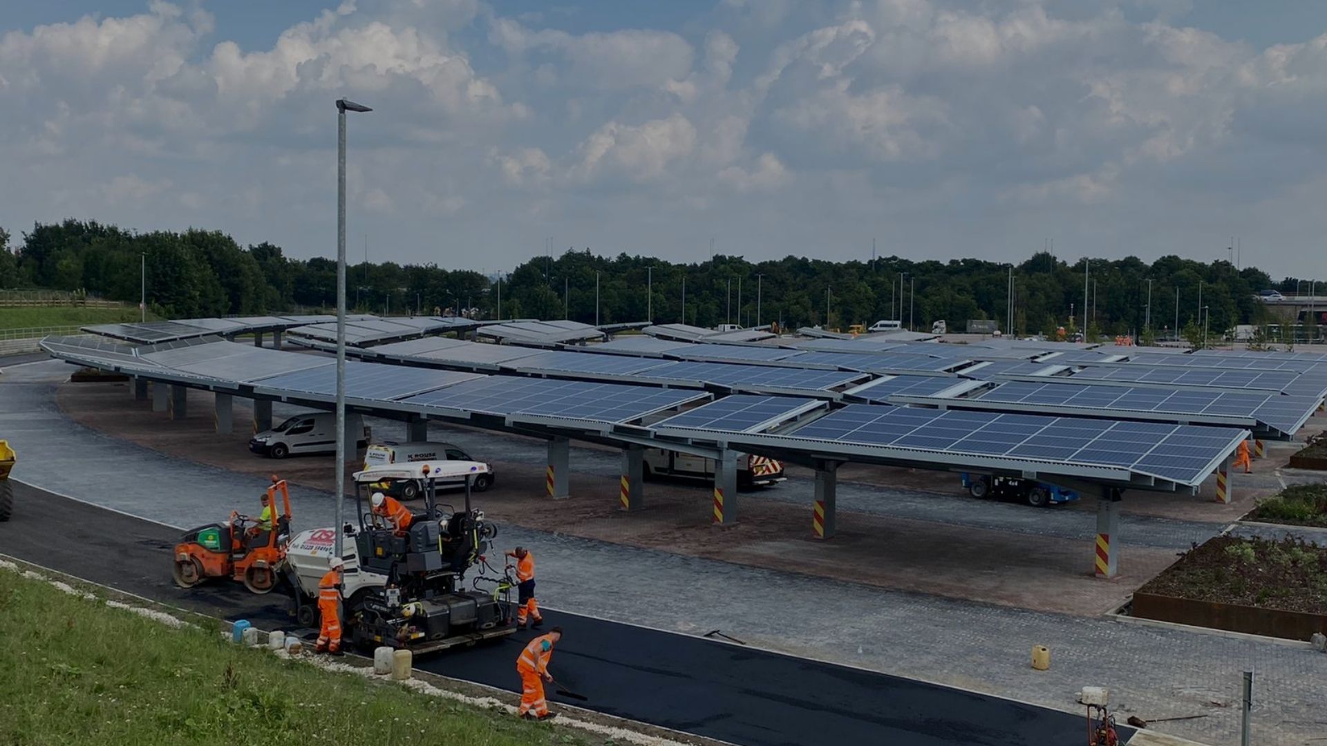 New Park & Ride Opens At Stourton With A Large Solar Car Port | Evo Energy